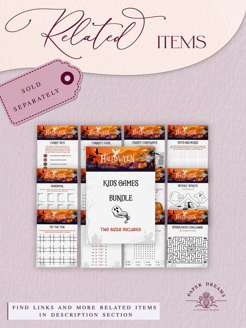 Halloween Trivia Bundle, Digital Download Trivia Questions With Trivia ...