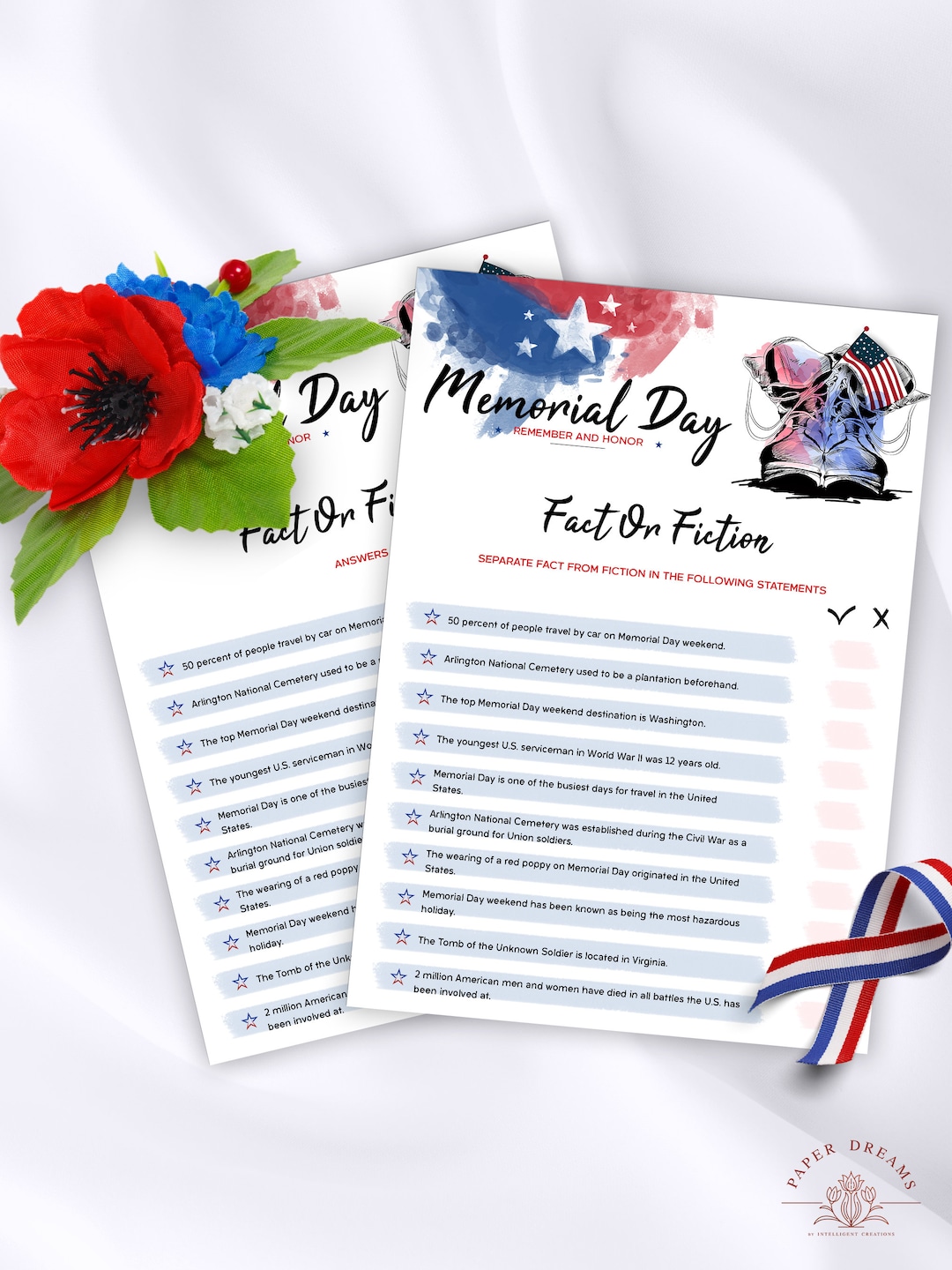 Memorial Day Trivia Questions, Memorial Day Trivia Game for Adults and ...