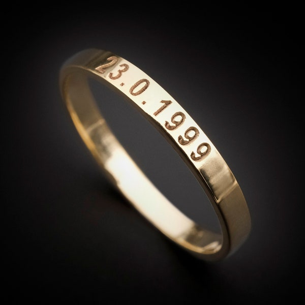 Date Ring - Etsy