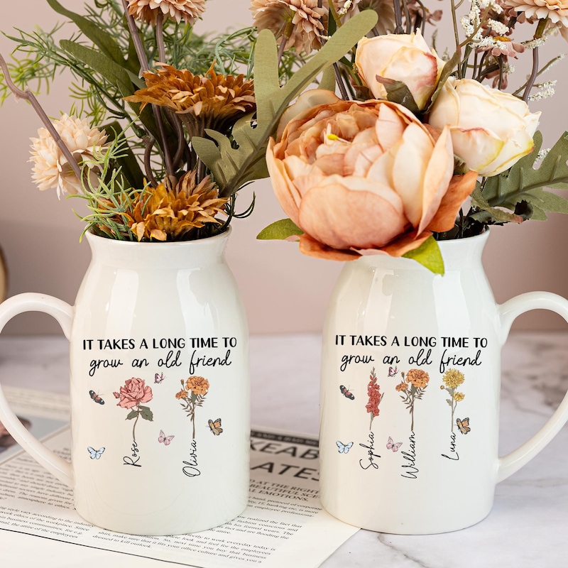 Grow Old Friend Mug - Etsy UK
