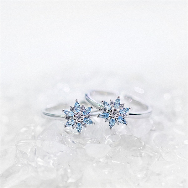 Snowflake Ring - Etsy