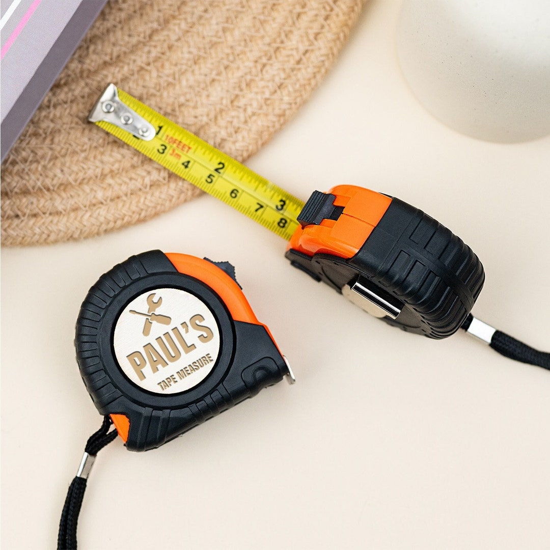 Father's Day Gift, Custom Engraved Tape Measure, Anniversary Gifts ...