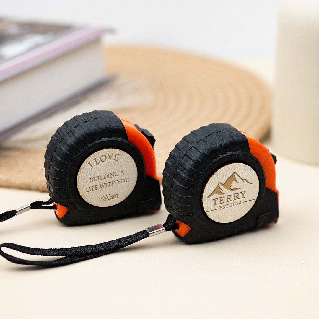 Personalized Measuring Tape for Him,anniversary Gift for Couple,gift ...