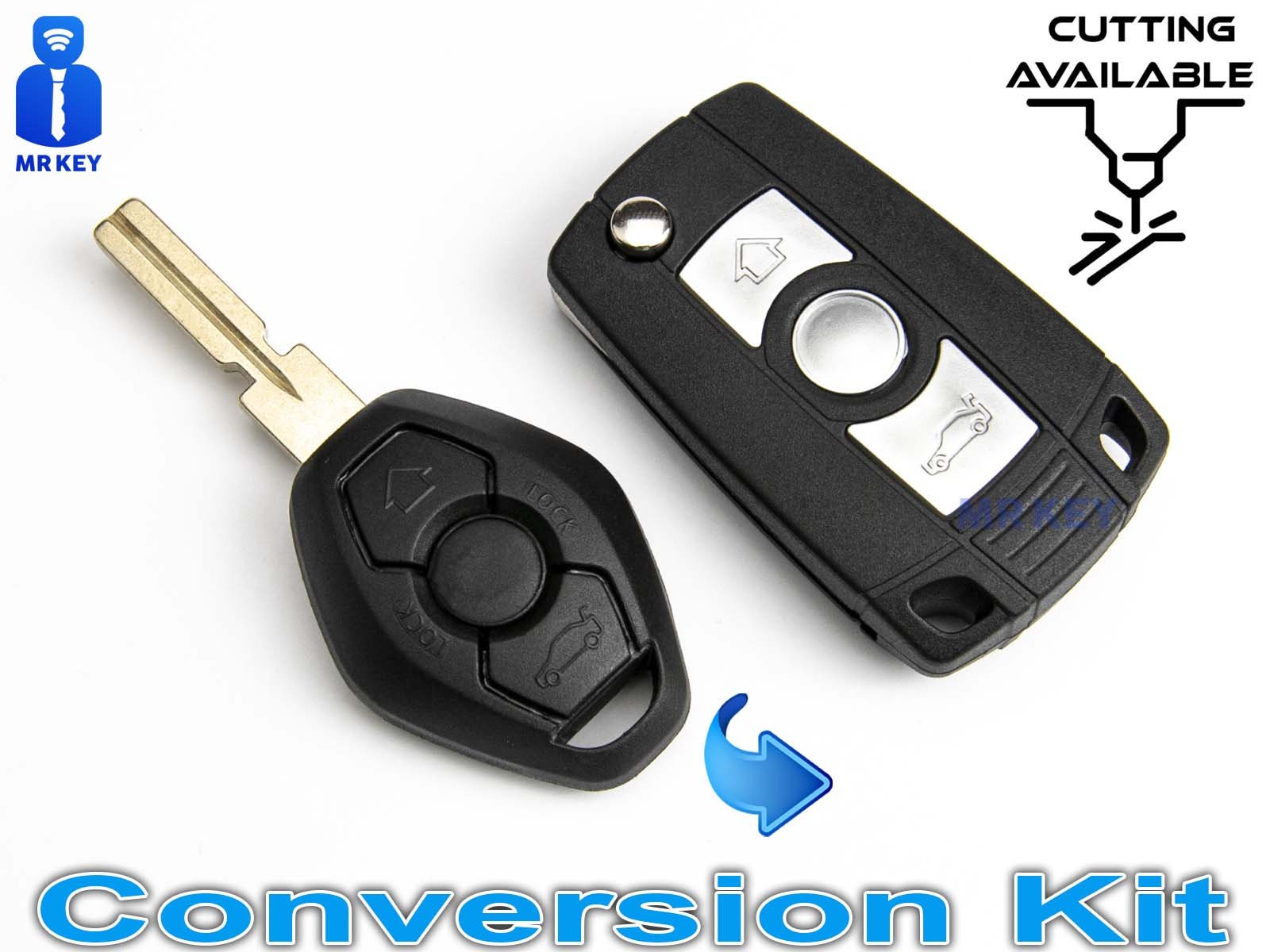 BMW Key Upgrade Kit New Modern Design for E46, E39, E53, E83, X3, X5 ...