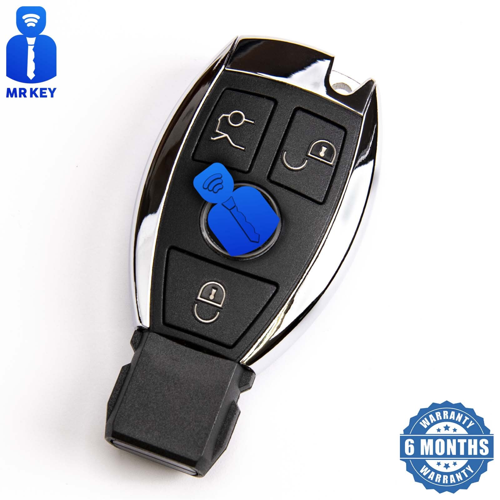 Mercedes Remote Control Car Key 433mhz With 3 Buttons and Electronics ...