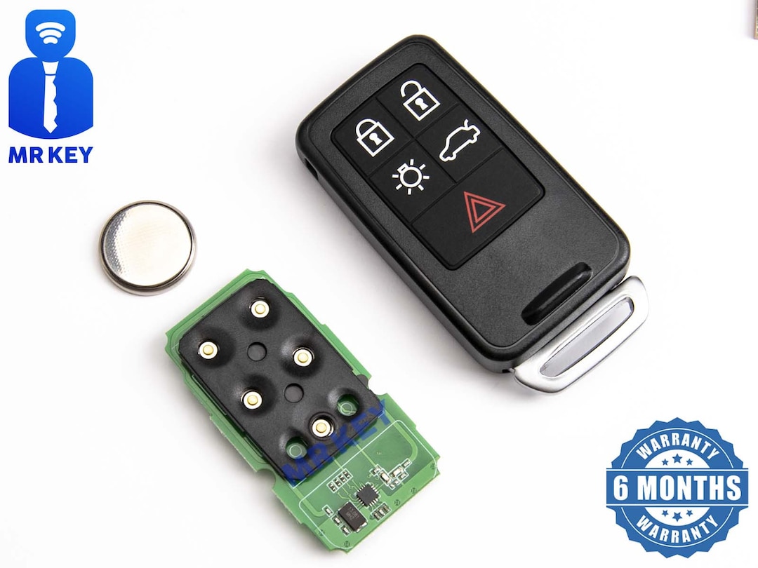 Remote Car Key 30659637 With Electronics for Volvo V40 V60 XC60 S60 S80 ...