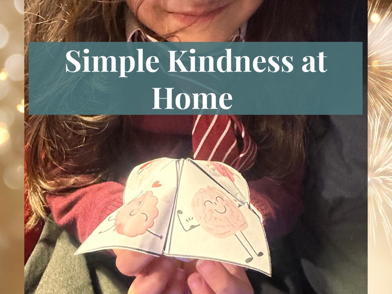 Kindness Cootie Catcher | Printable Fortune Teller Activity for Kids ...