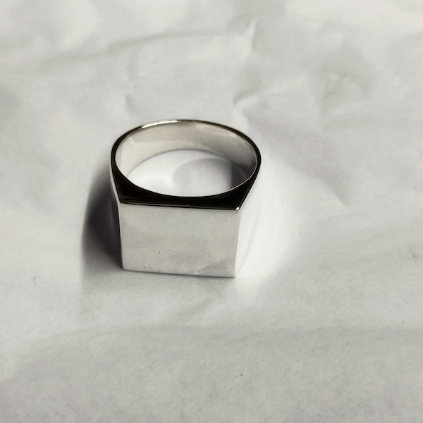 Silver Men Ring - Etsy