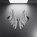 Adjustable Angel Wing Ring, 925 Sterling Silver Wing Ring, Guardian ...