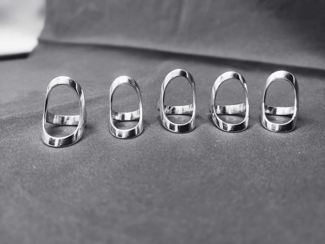 Set of Arthritis Ring,thumb MCP Adjustable Sterling Silver Splint Ring ...