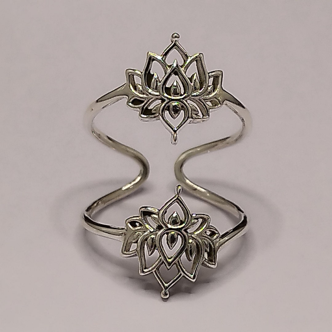 Arthritis Ring, Splint Knuckle Ring, Simple Midi Ring, Sterling Silver ...