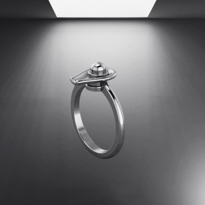 Sterling Silver Lord Shiva Lingam Trident Sterling Silver Ring, Solid ...