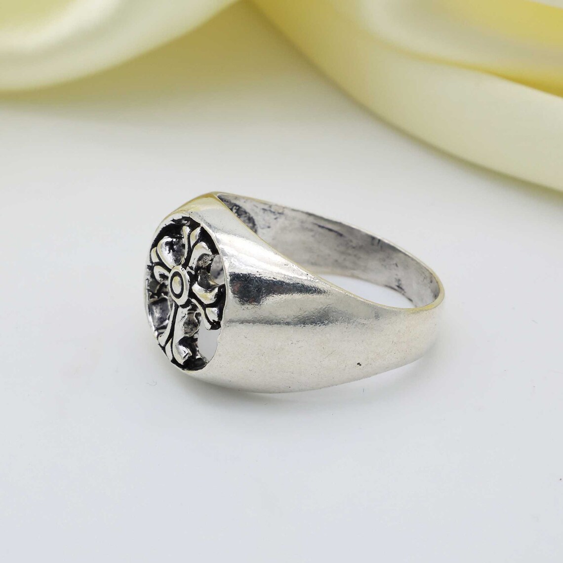 Christian Cross Ring, Christian Symbol Ring, Religious Gif, Jesus Cross ...