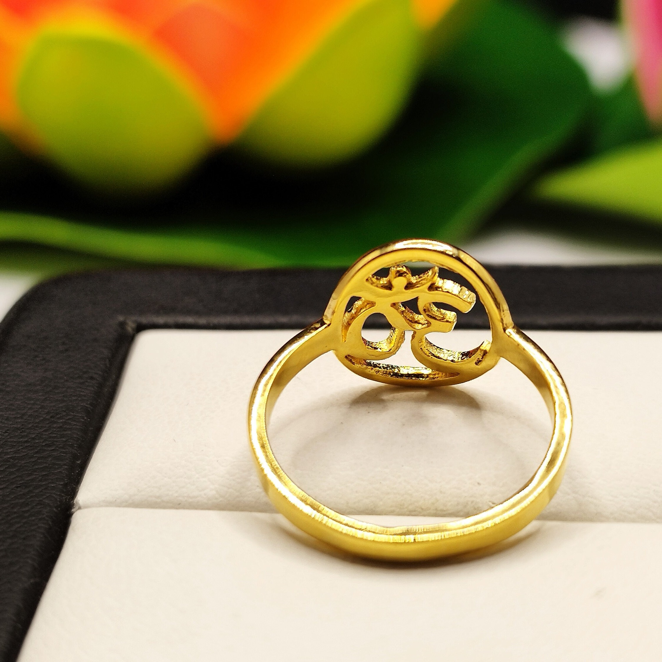 925 Sterling Silver Om Ring, Protection Ring, Shiva Om Ring, Yoga Ring ...