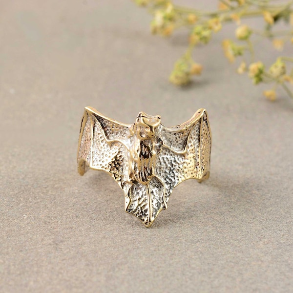 Bat Ring - Etsy