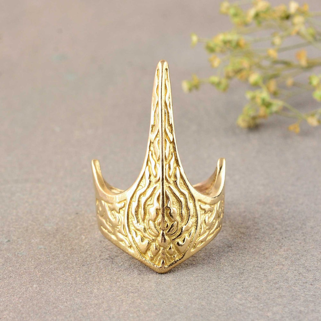 Men's Thumb Ring ,turkish Ottoman Archer Thumb Men's Ring ,925 Sterling ...