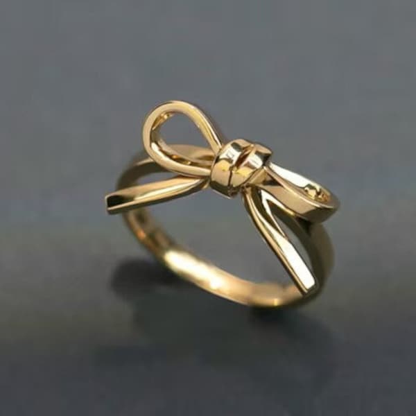 Bow Ring - Etsy