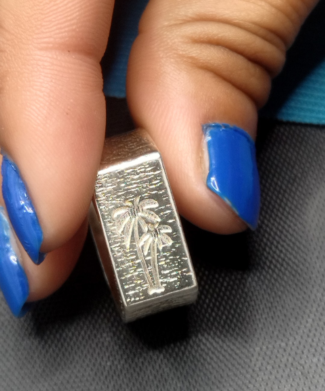 Palm Tree Brass Ring, Handmade Ring, Vintage Rings, Signet Ring ,boho ...