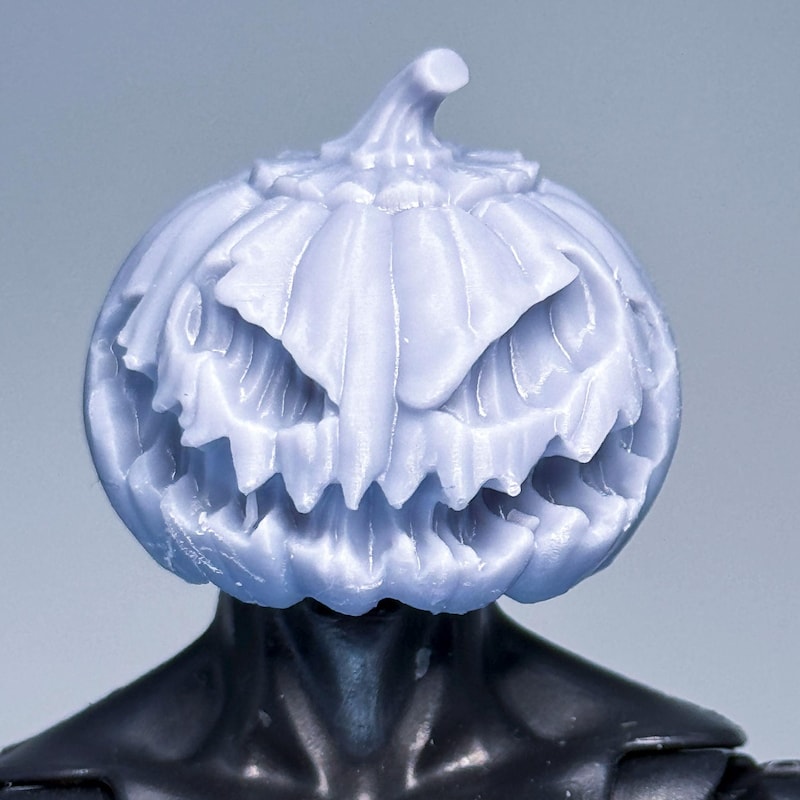 1:12 Pumpkin Head - Etsy