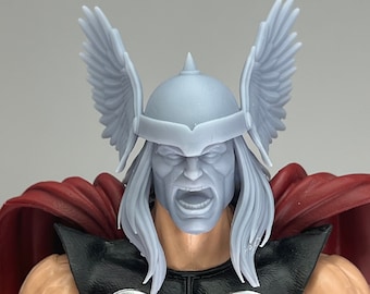 Tuesday Goth Girl Custom 3D Printed Head Sculpt unfinished - Etsy