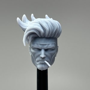 1/12 3D Printed Head Sculpt Mutant Cajun Hero - Etsy