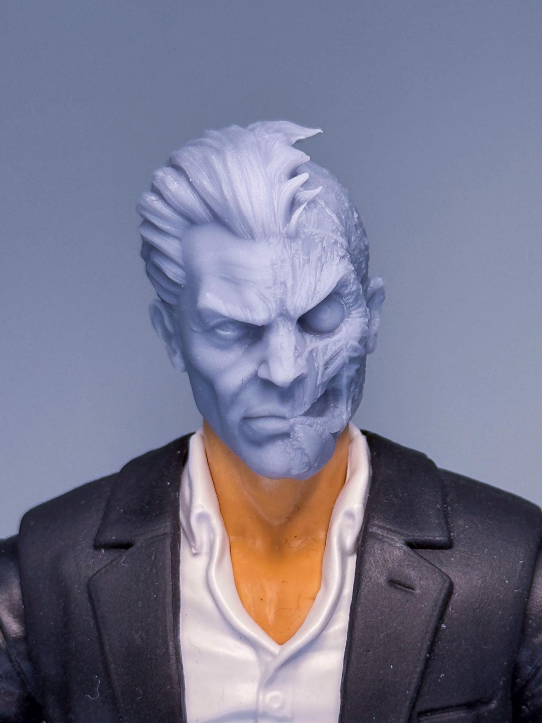 1/12 & 1/10 Bespoke Sculpted Head – Dual-faced Criminal Sculpt - Etsy