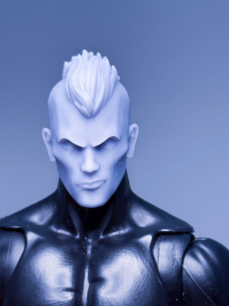 1/12 1/10 Bespoke Sculpted Head Unbreakable Teen Hero Alt Mark Mohawk ...