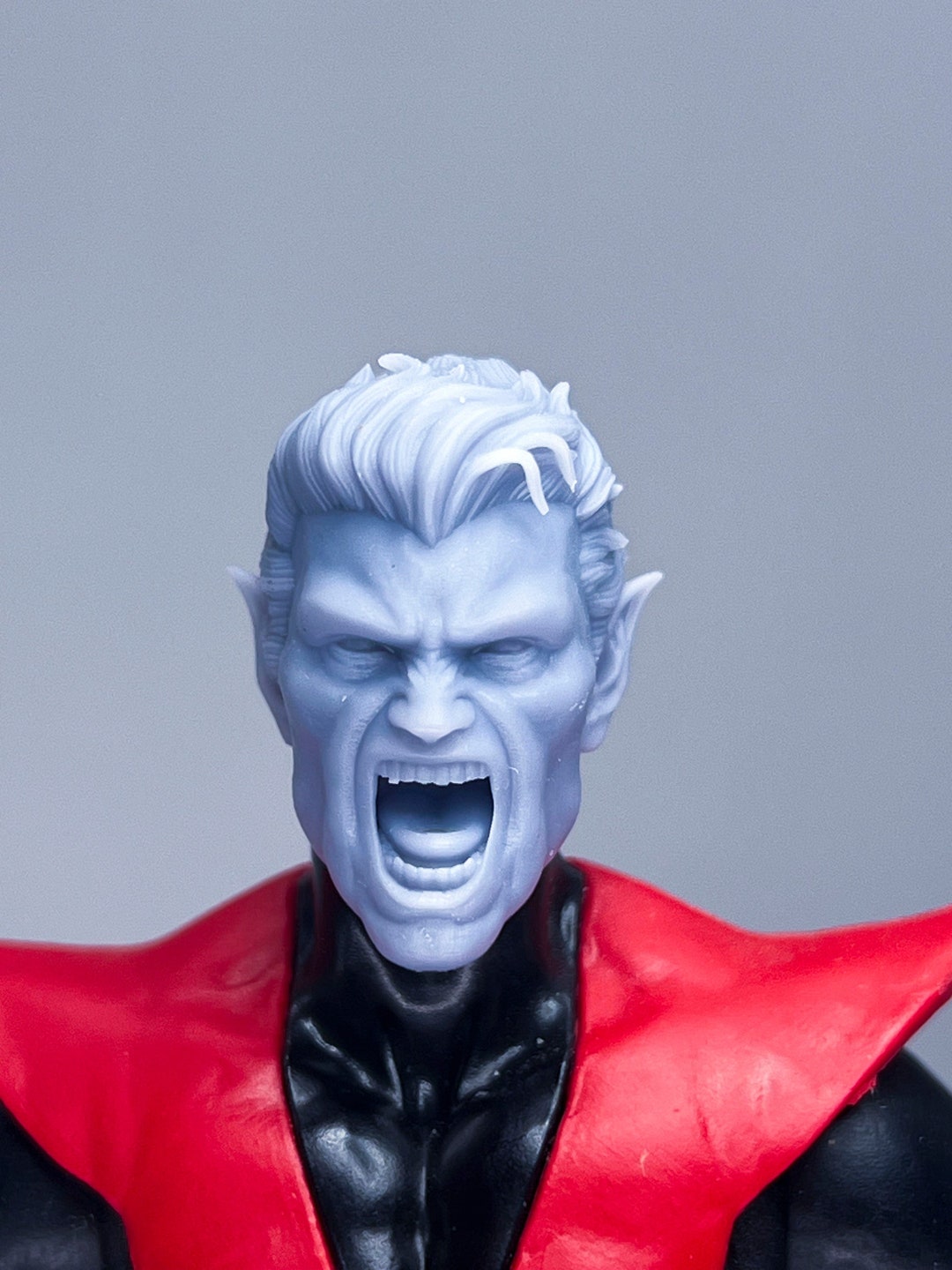 1/12 Bespoke Sculpted Head Heroic Teleporting Mutant Scream - Etsy