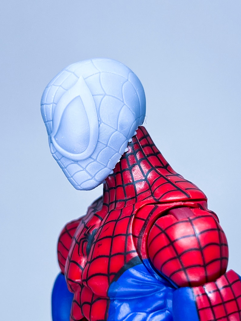 1/12 Scale Bespoke Sculpted Head – Agile Spider Hero Sculpt - Etsy