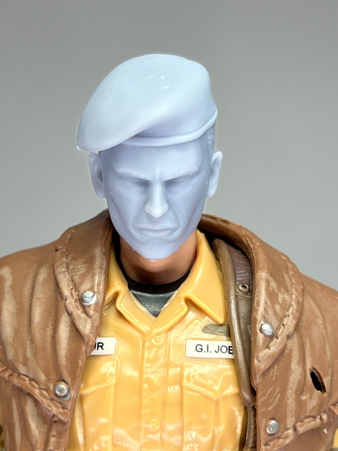 1/12 3D Printed Head Sculpt Revolver Ocelot Metal Gear Snake Eater - Etsy