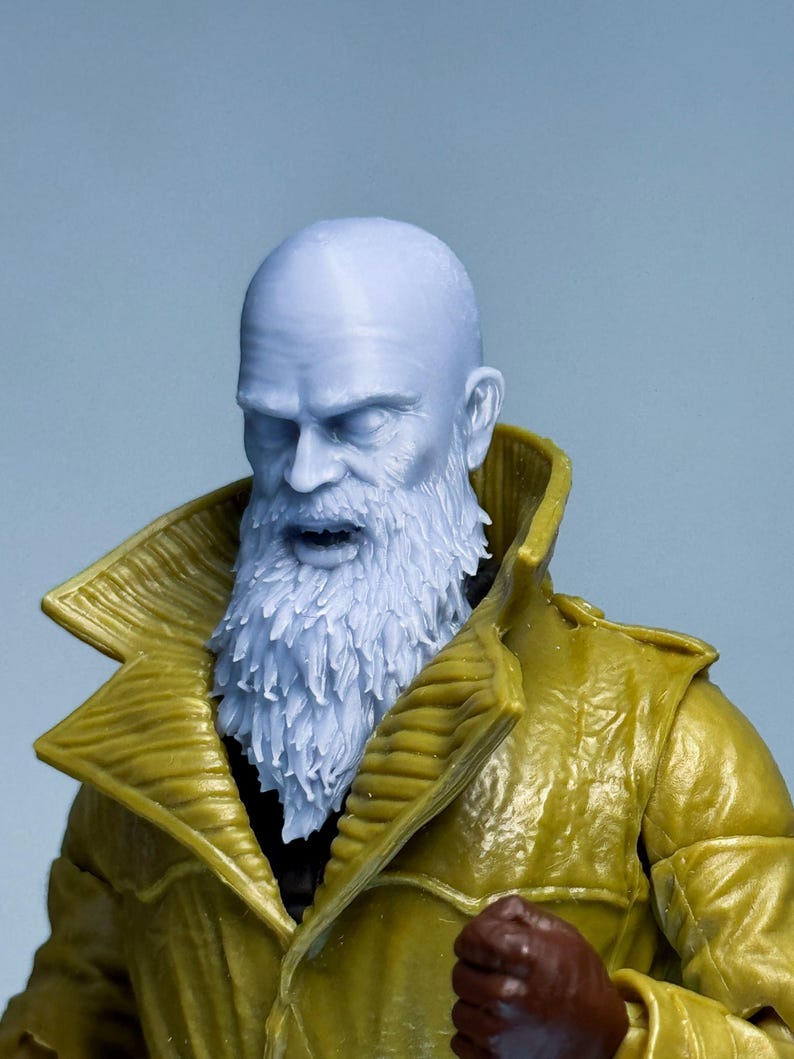 1/12 Bespoke Sculpted Head Mendez the Big Cheese RE4 Remake - Etsy