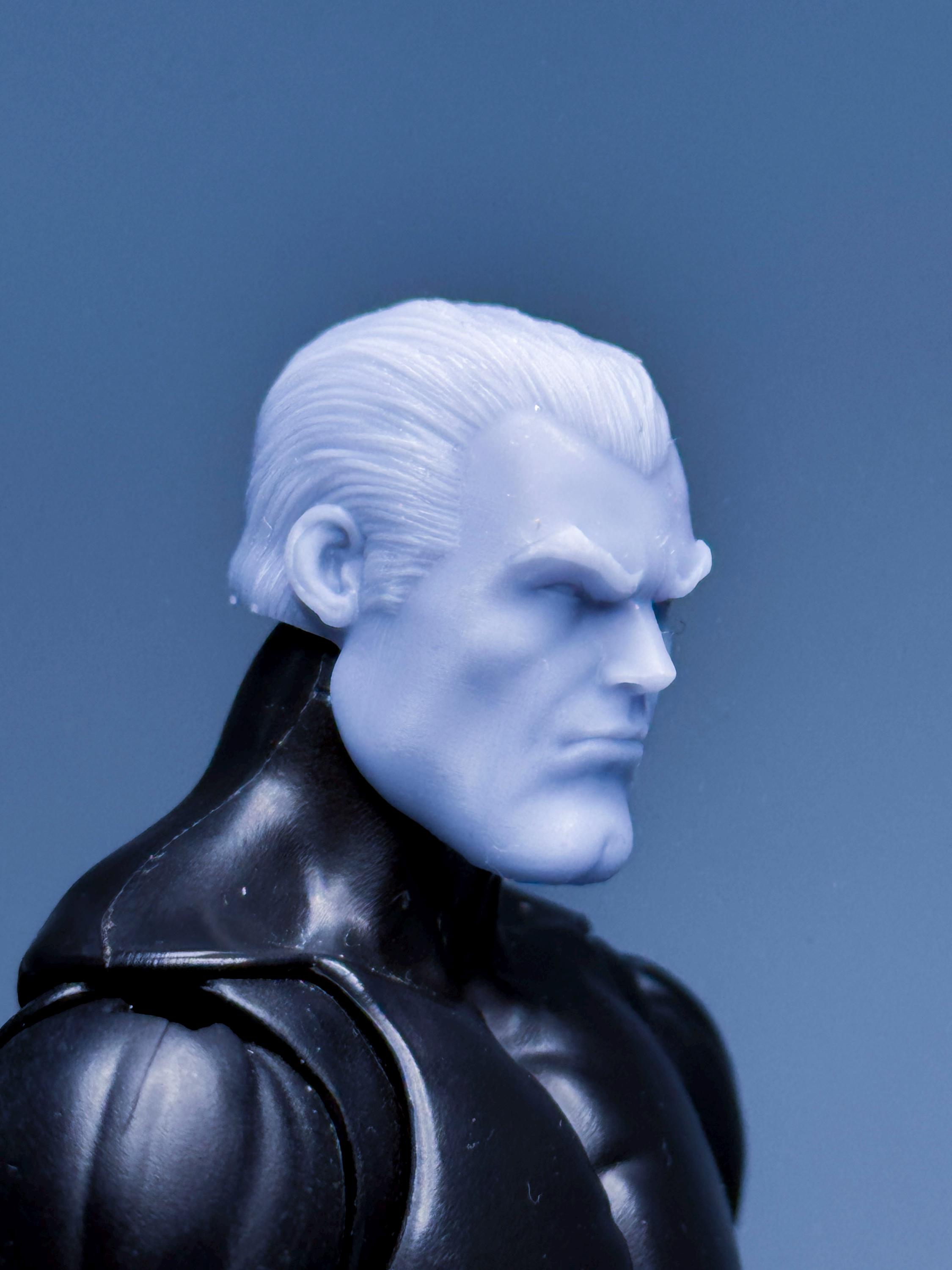 1/12 Scale Bespoke Sculpted Head – Superhero Bat Billionaire (ed ...