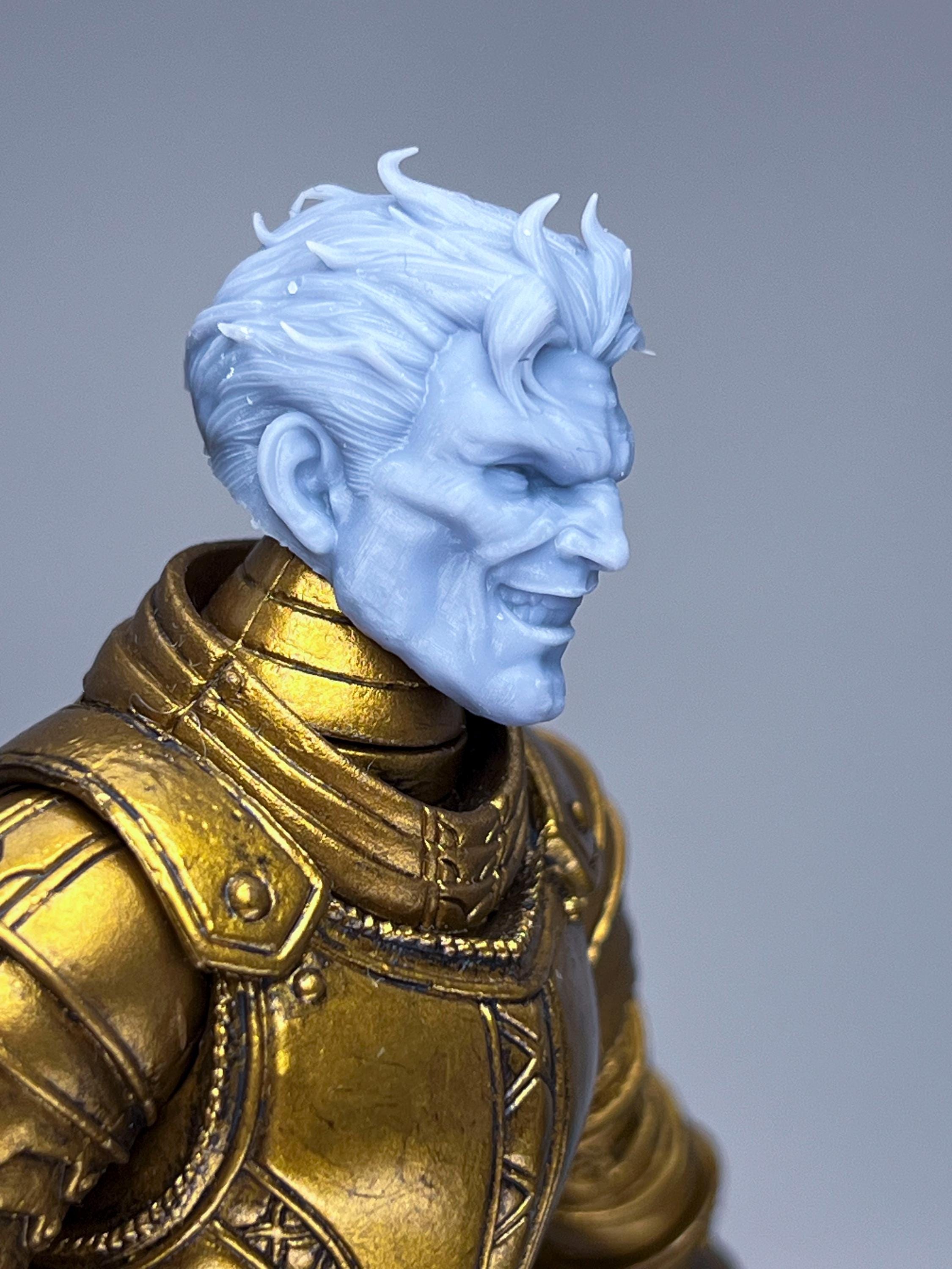 1/12 & 1/10 Scale Bespoke Sculpted Head – God of War Ares - Etsy