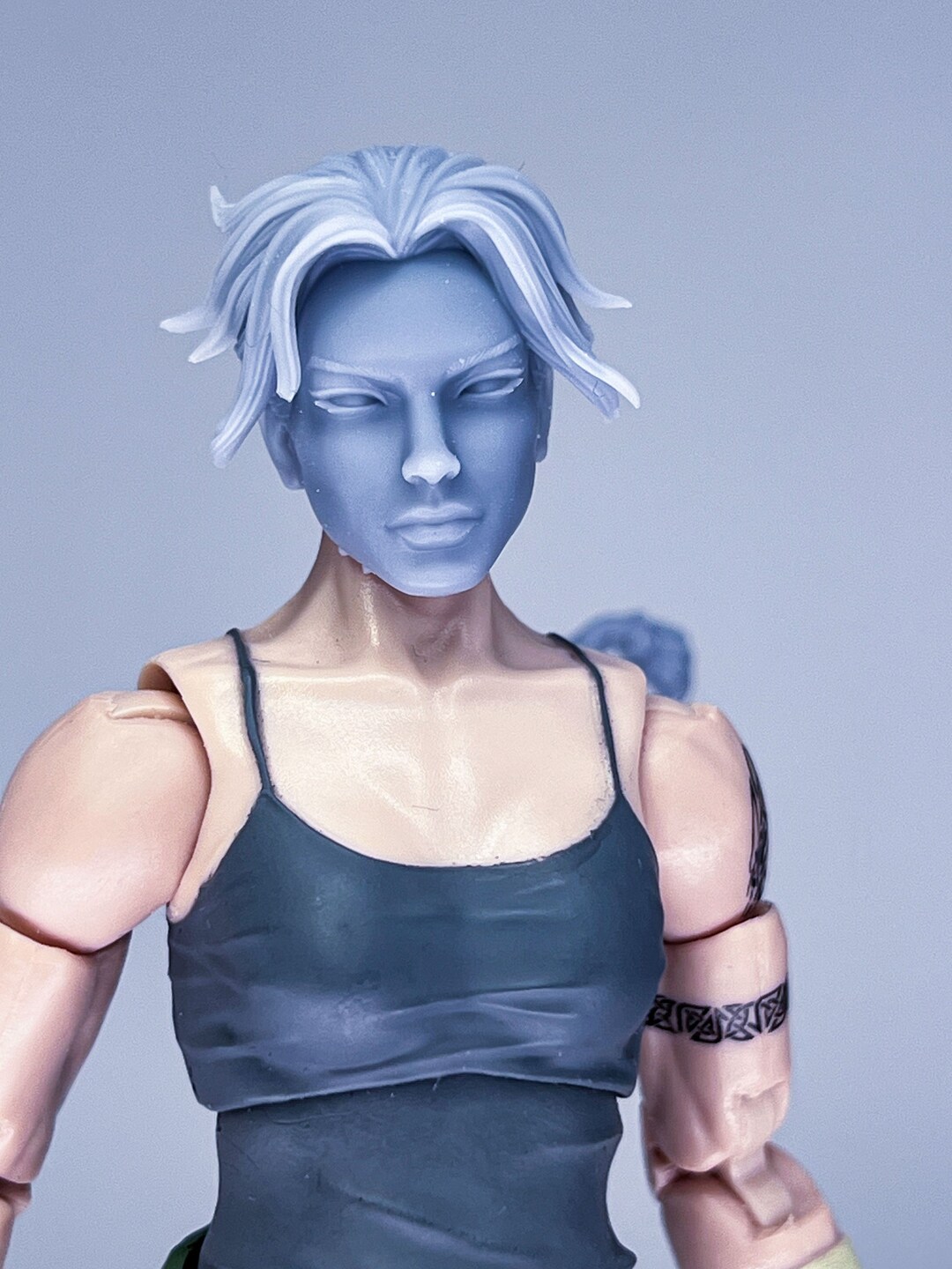 1/12 3D Printed Head Sculpt Lara Croft Tomb Raider Comic Version - Etsy