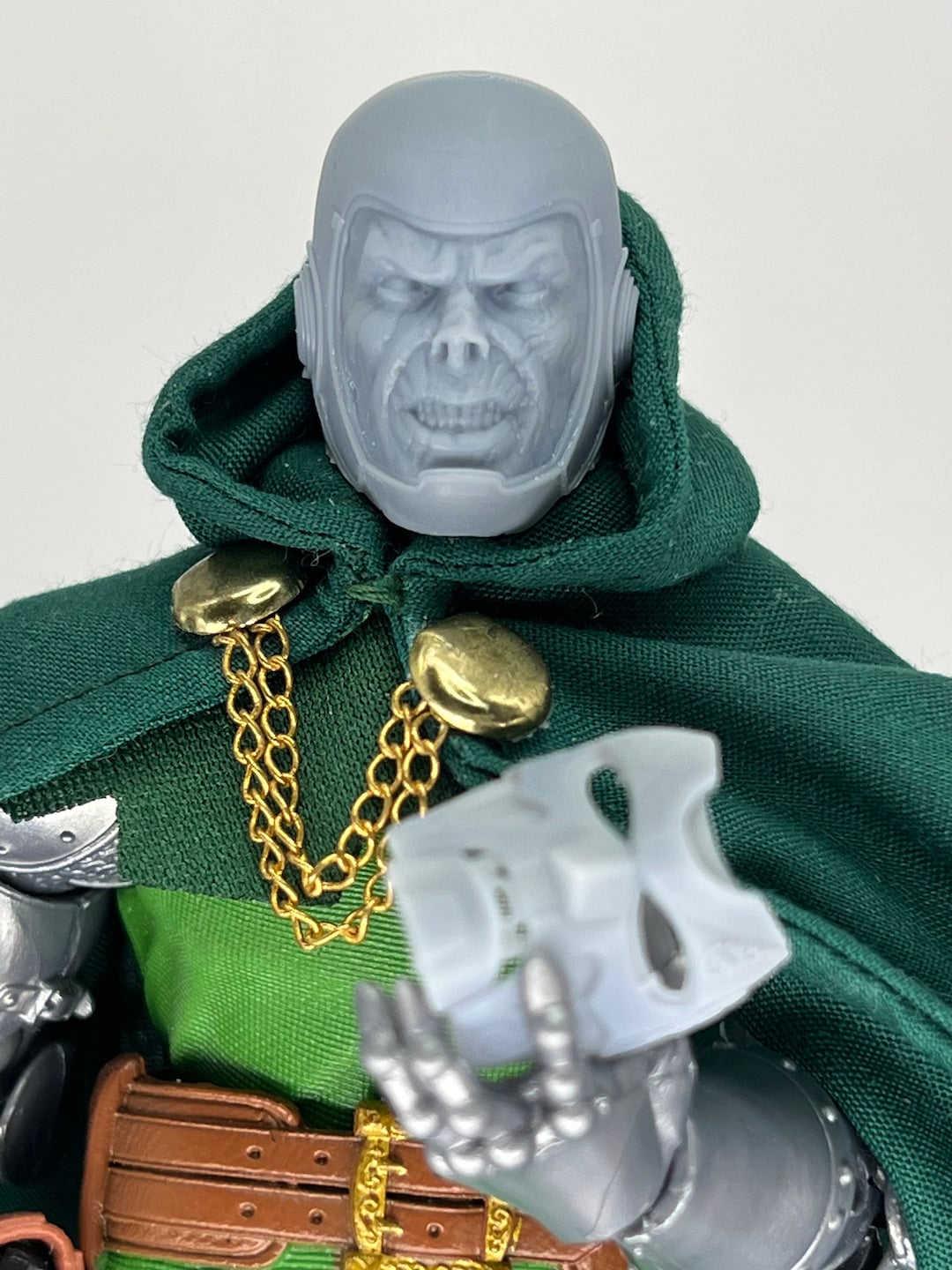 1/12 Bespoke Sculpted Head Unmasked Scared Villain Dictator - Etsy