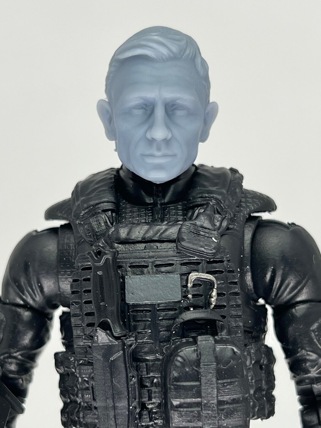 1/12 Bespoke Sculpted Head Daniel Craig Secret Agent - Etsy