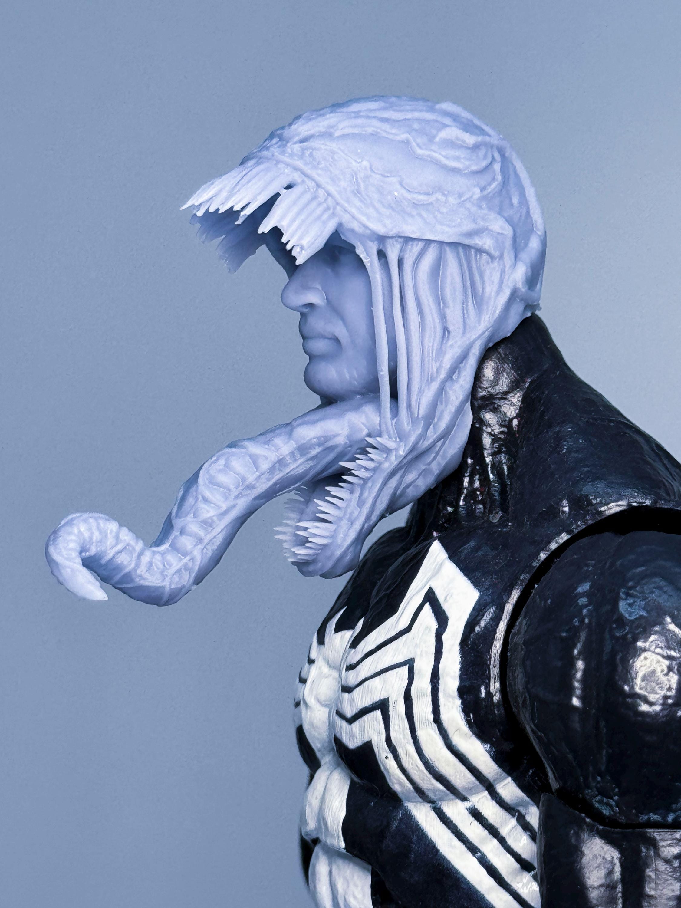 1/12 Bespoke Sculpted Head Tom Hardy Eddie the Alien Goo Full Head - Etsy