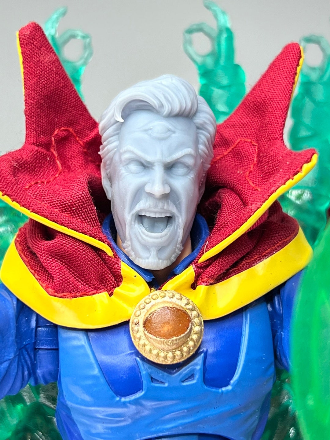 1/12 Bespoke Sculpted Head Doctor Mystic Hero Scream 3 Eyes - Etsy