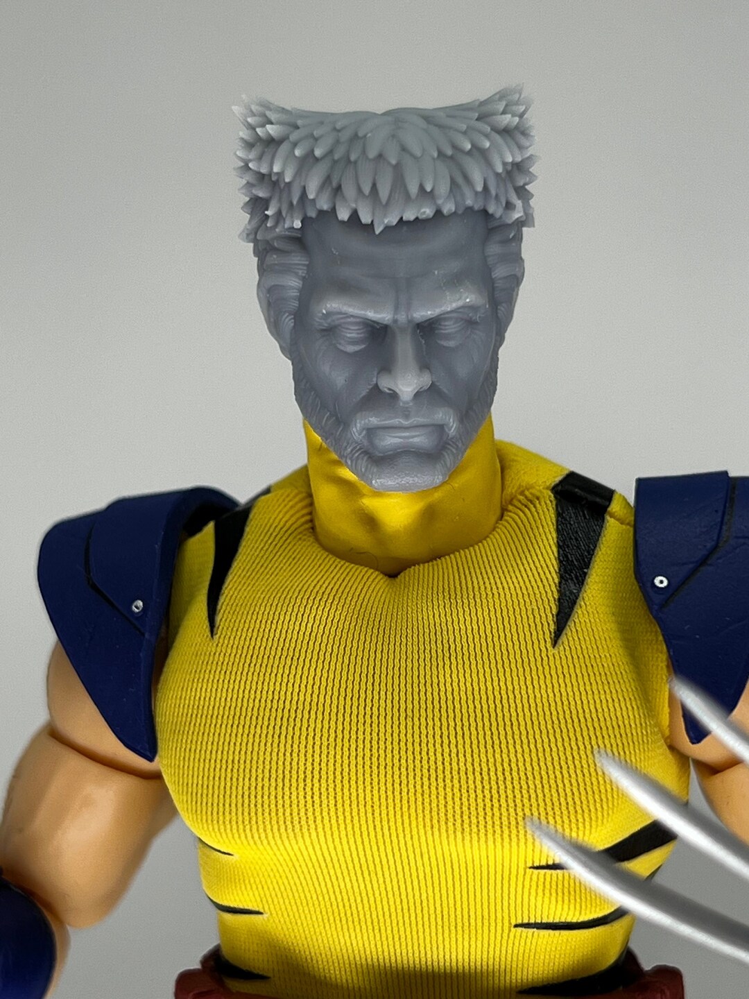 1/12 3D Printed Head Sculpt Mutant Canadian Hero Hugh Jackman DP3 - Etsy