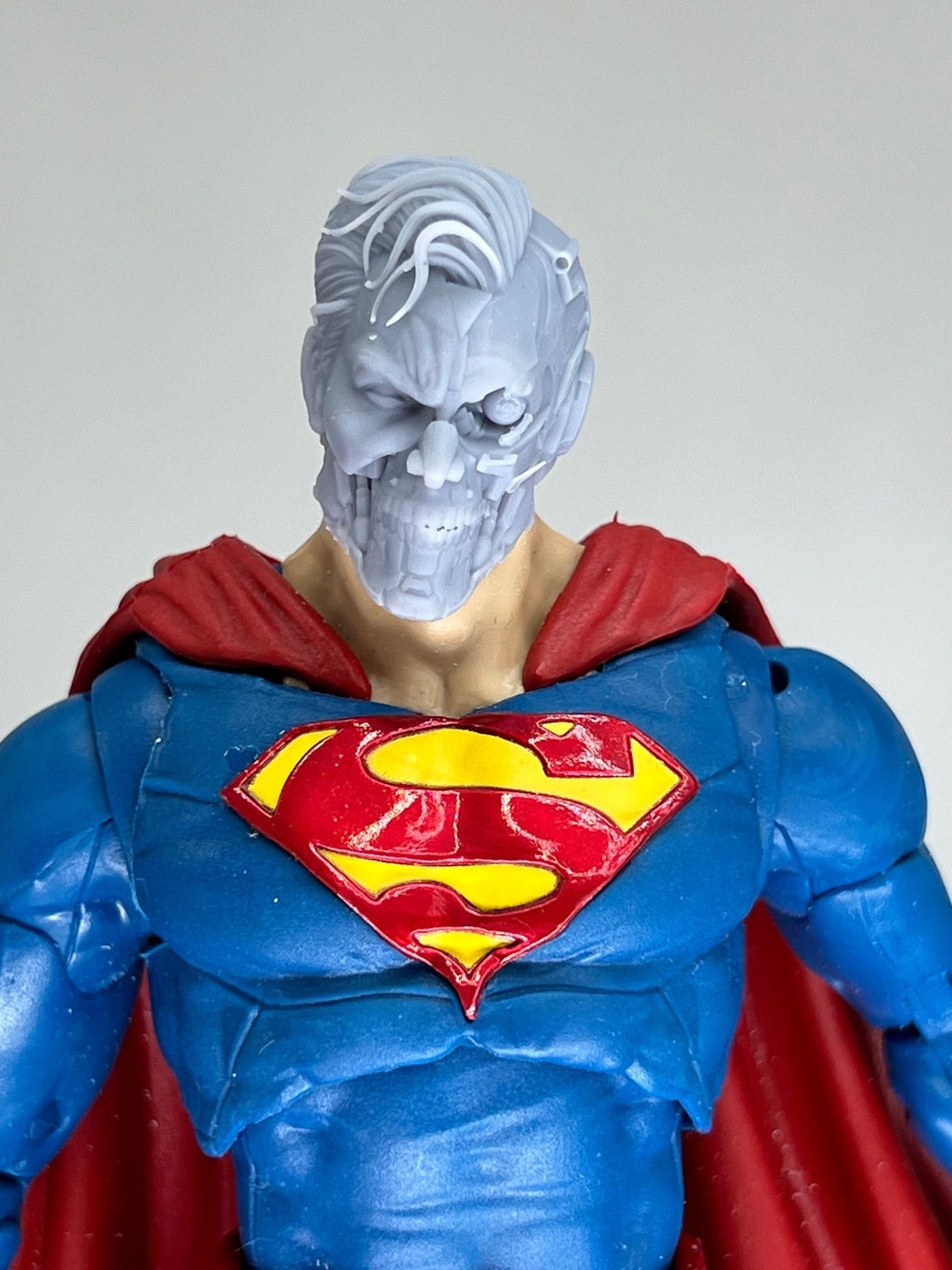 1/12 1/10 Bespoke Sculpted Head Cyborg Super Hero Man V2 - Etsy