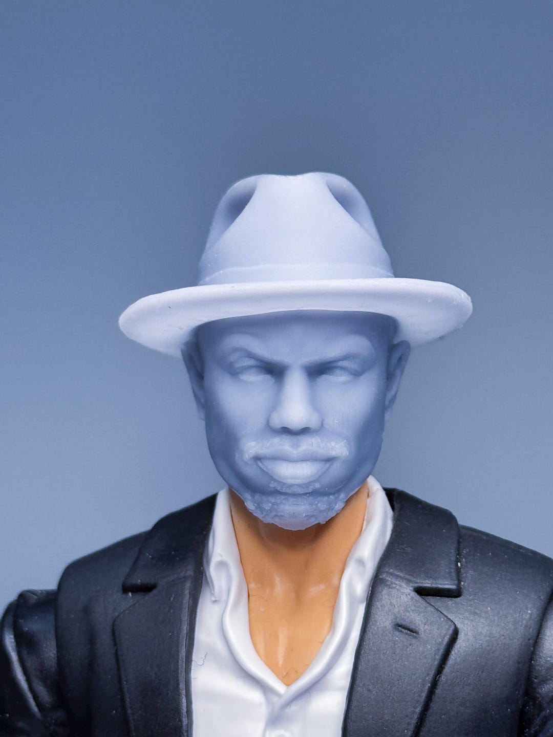 1/12 Bespoke Sculpted Head Michael B Sinner Gangster Stack - Etsy