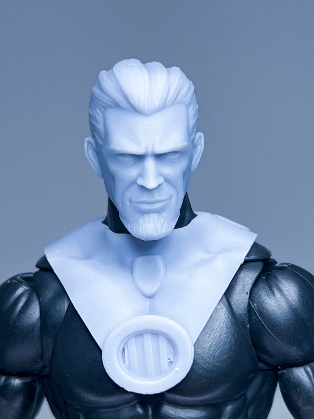 1/12 1/10 Bespoke Sculpted Head Mutant Hunter Evil Leader V1 - Etsy