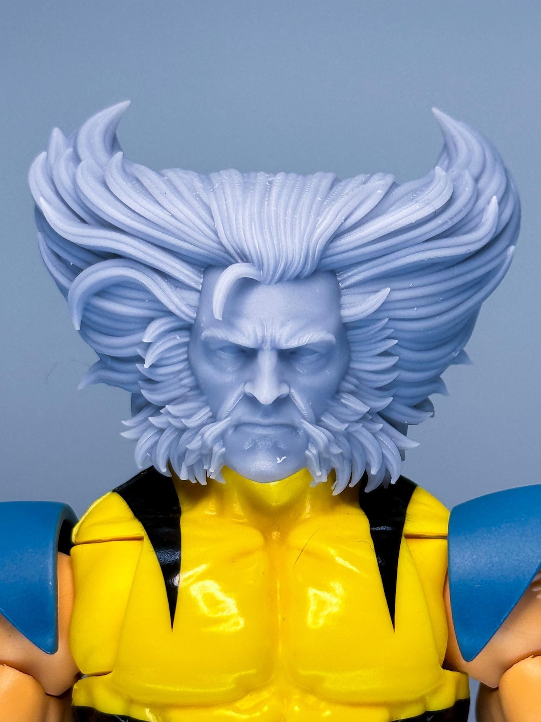 1/12 Bespoke Sculpted Head Mutant Canadian Hero Hugh Jackman X Weapon ...