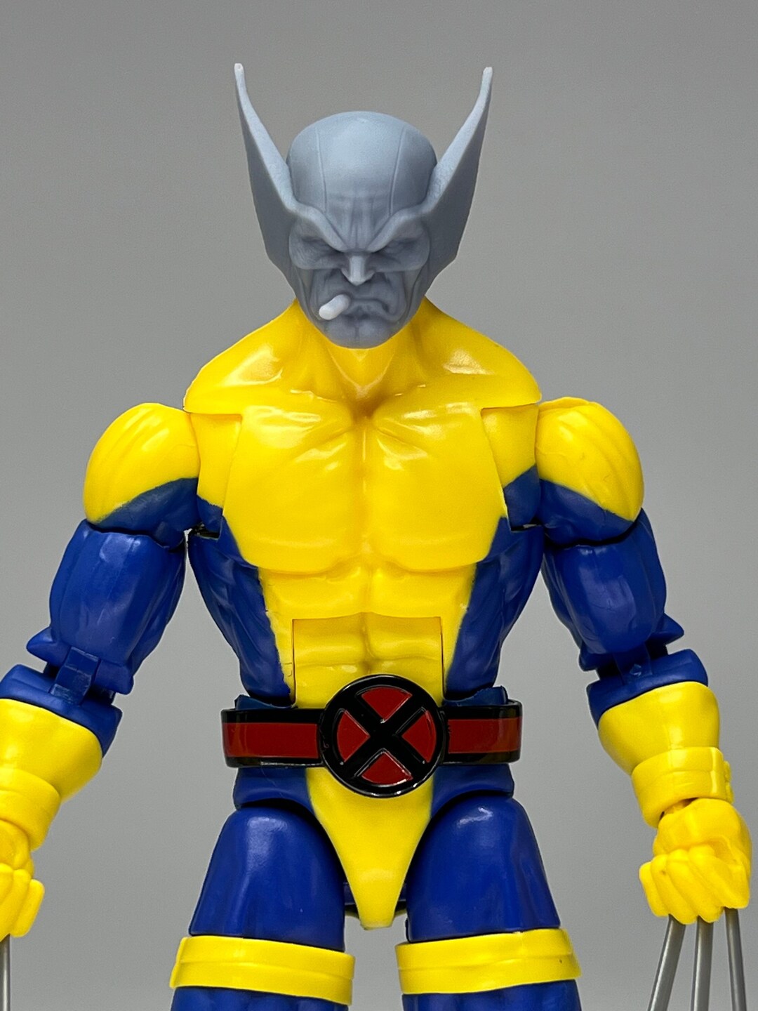 1/12 Bespoke Sculpted Head Mutant Canadian Hero With Cigar - Etsy