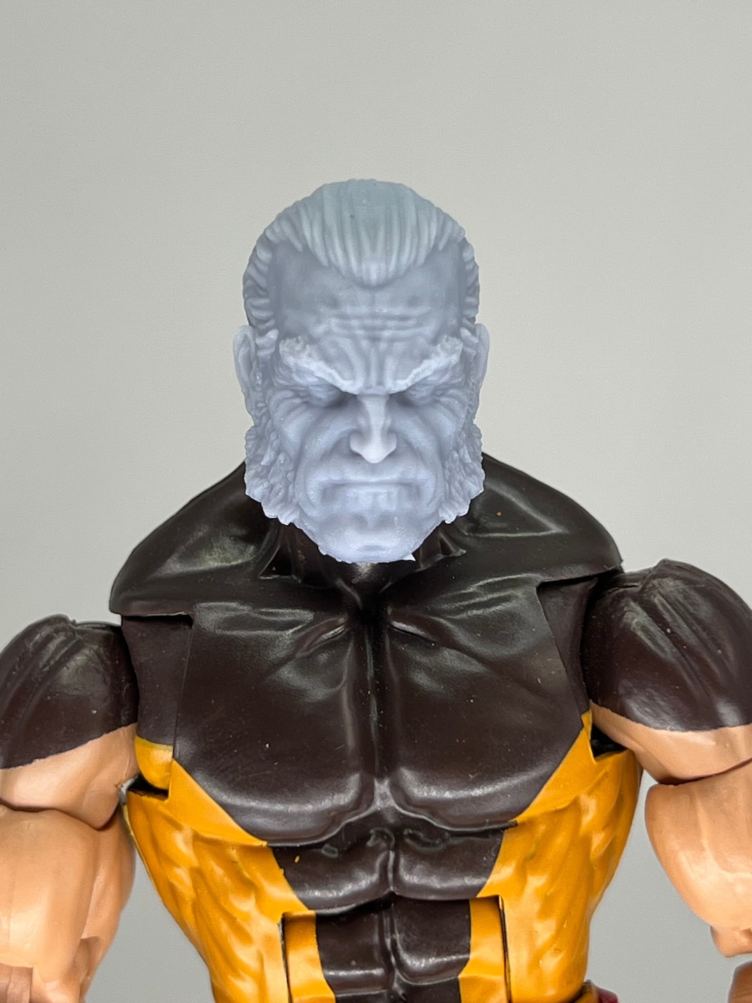 1/12 3D Printed Head Sculpt Old Man Mutant Canadian Hero - Etsy