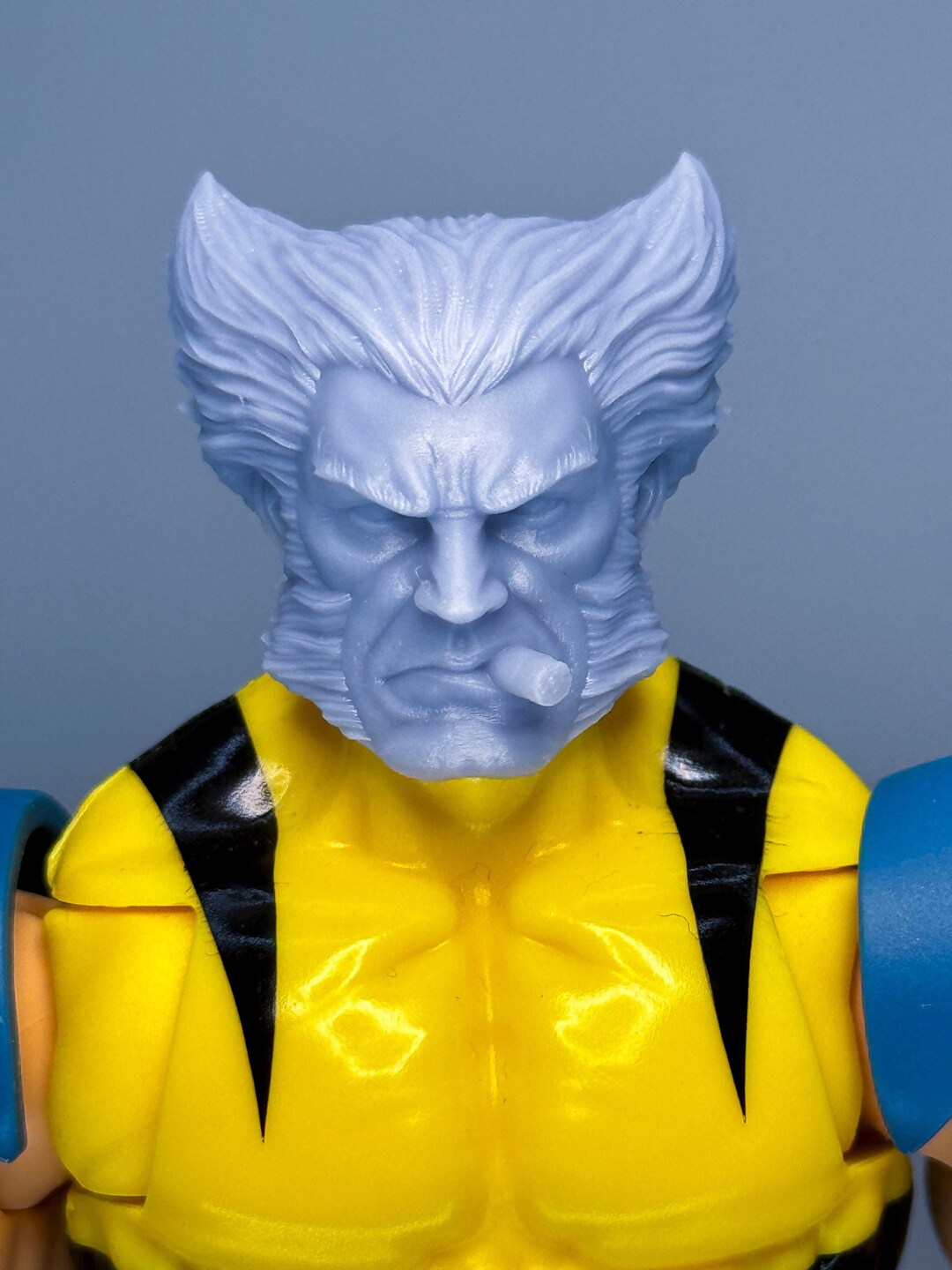 1/12 Bespoke Sculpted Head Mutant Canadian Hero Comic Smoking - Etsy