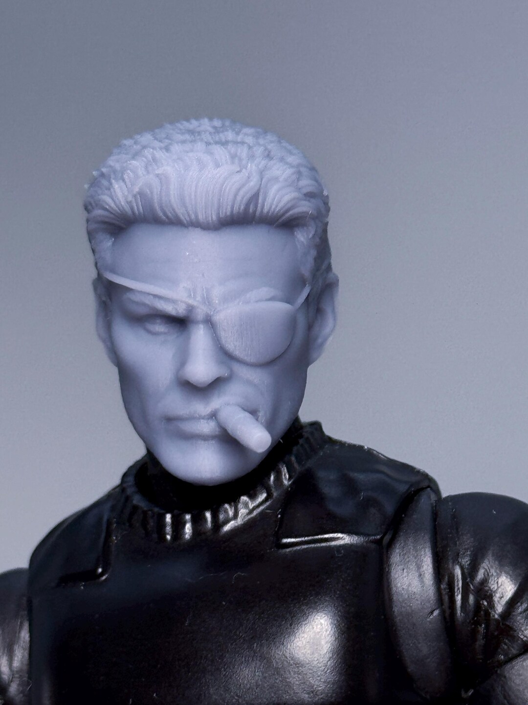 1/12 Bespoke Sculpted Head Secret Agent Fury Hasselhoff - Etsy