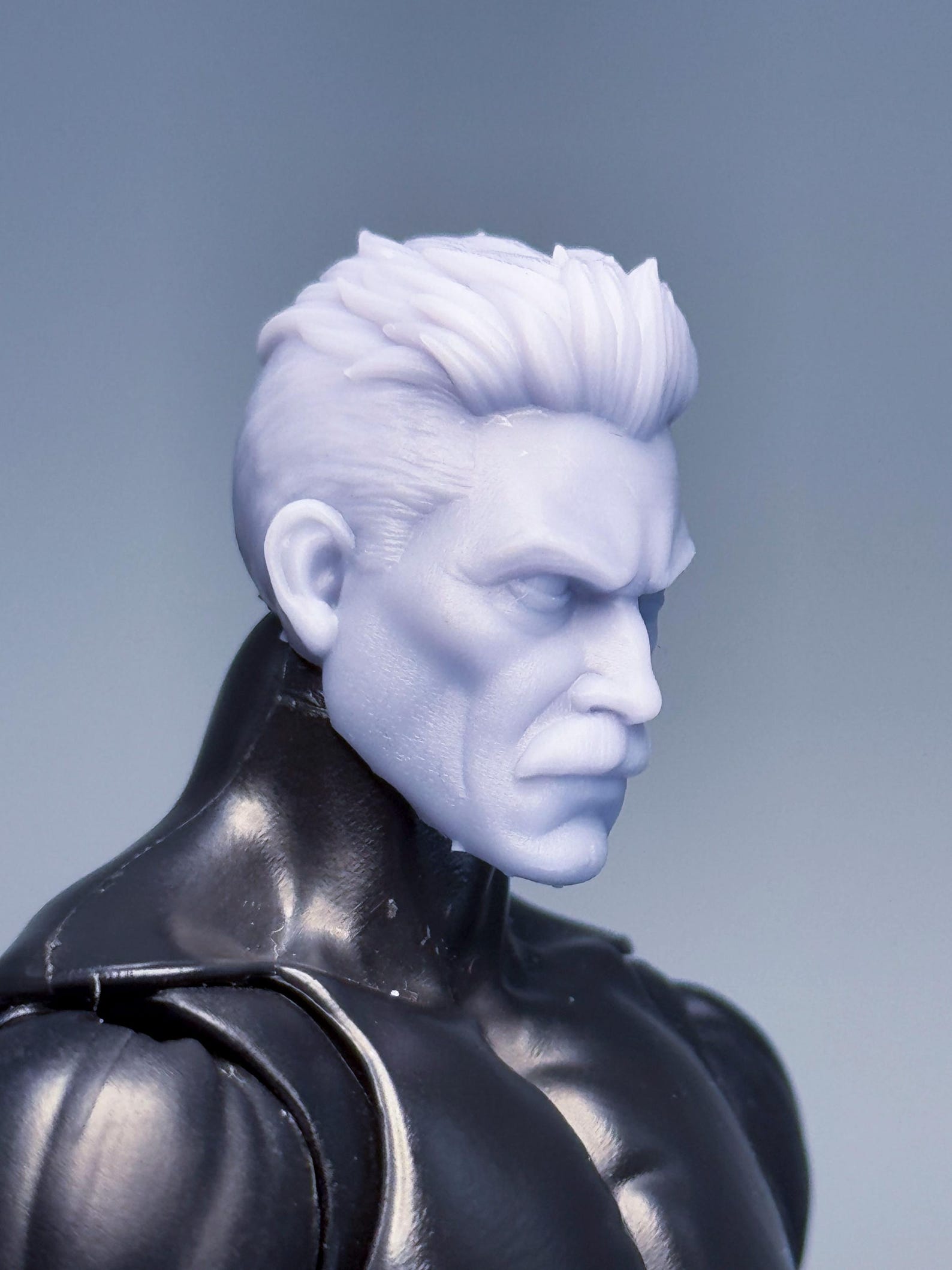 1/12 & 1/10 Scale Bespoke Sculpted Head Strong Hero Animated Style - Etsy