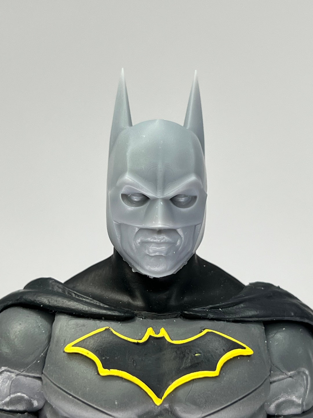 1/12 1/10 3D Printed Head Sculpt Bat Hero Michael Keaton - Etsy