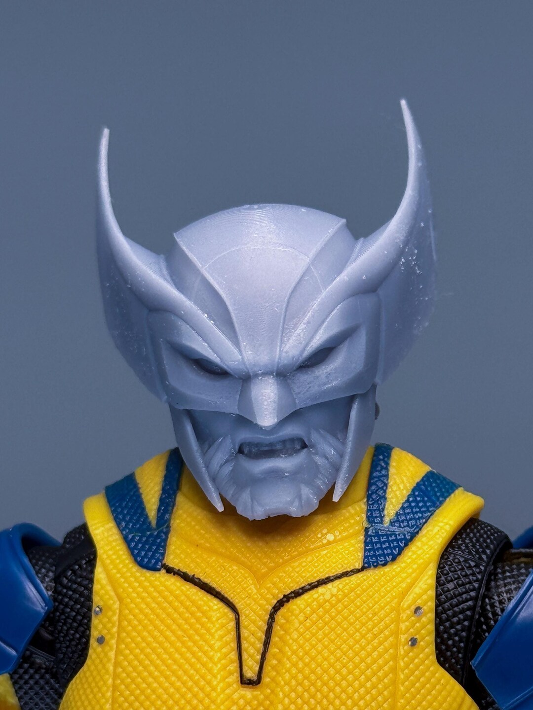 1/12 3D Printed Head Sculpt Masked Mutant Canadian Hero Rivals Style - Etsy